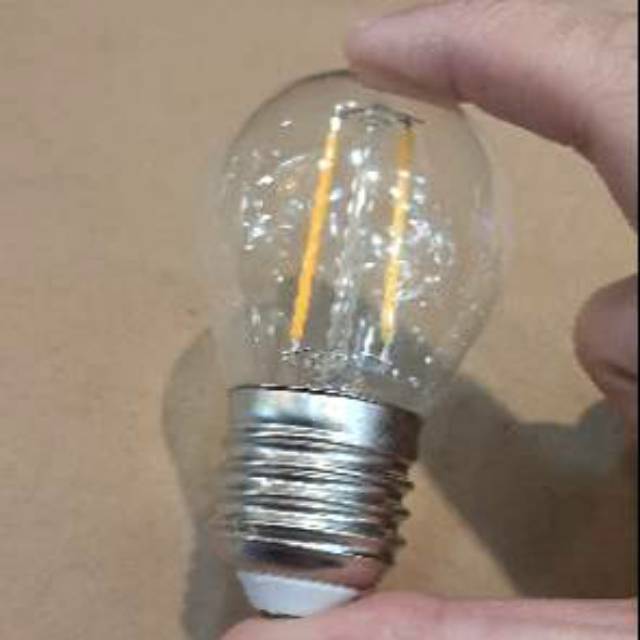 Jual Lampu pijar led 2 wat led edison e27 led clasic | Shopee Indonesia