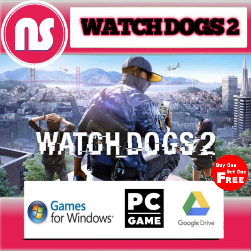 Jual WATCH DOGS 2 + ( BONUS 1 GAME ) PC GAME - GAME PC | Shopee Indonesia