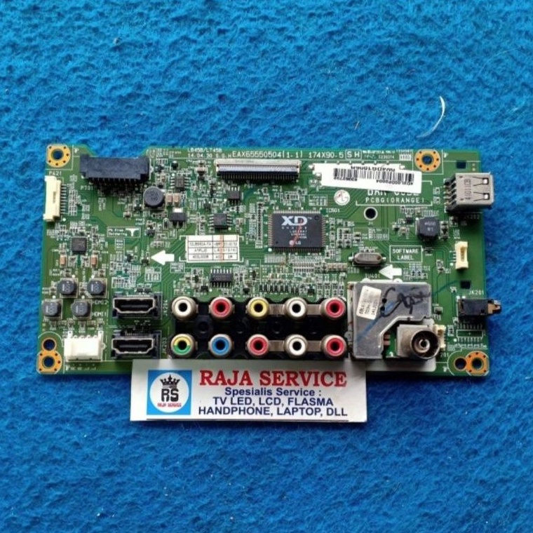 Jual mb tv led LG 32LB550A LG32LB550A mainboard board motherboard mesin ...