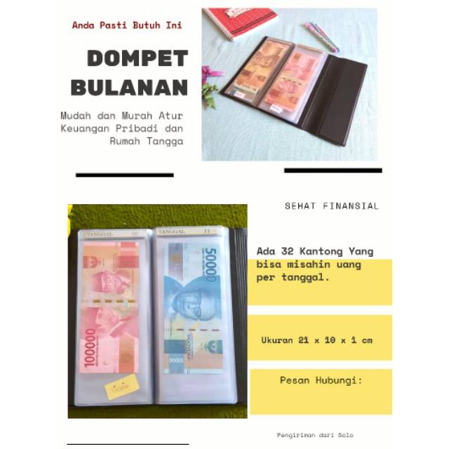 Jual Dompet Bulanan modern dan praktis | Shopee Indonesia
