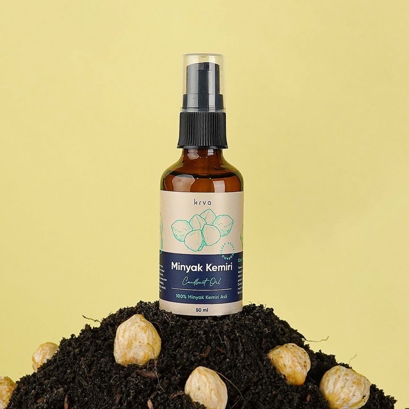 Jual krva minyak kemiri 50ml | Shopee Indonesia