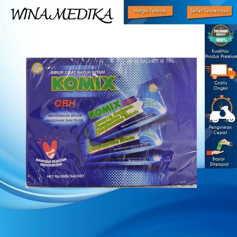 Jual KOMIX OBH BOX | Shopee Indonesia