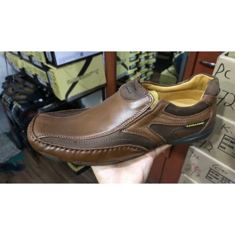 Jual Sepatu Kangaroo Kulit Asli Original Malaysia 10017 | Shopee Indonesia