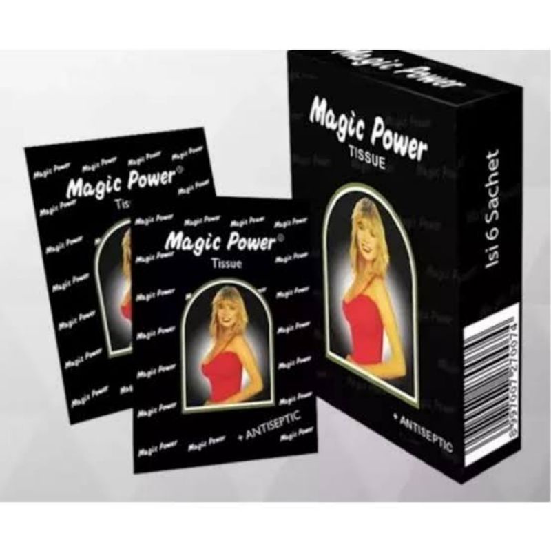 Jual Tissue Magic Power Hitam | Shopee Indonesia