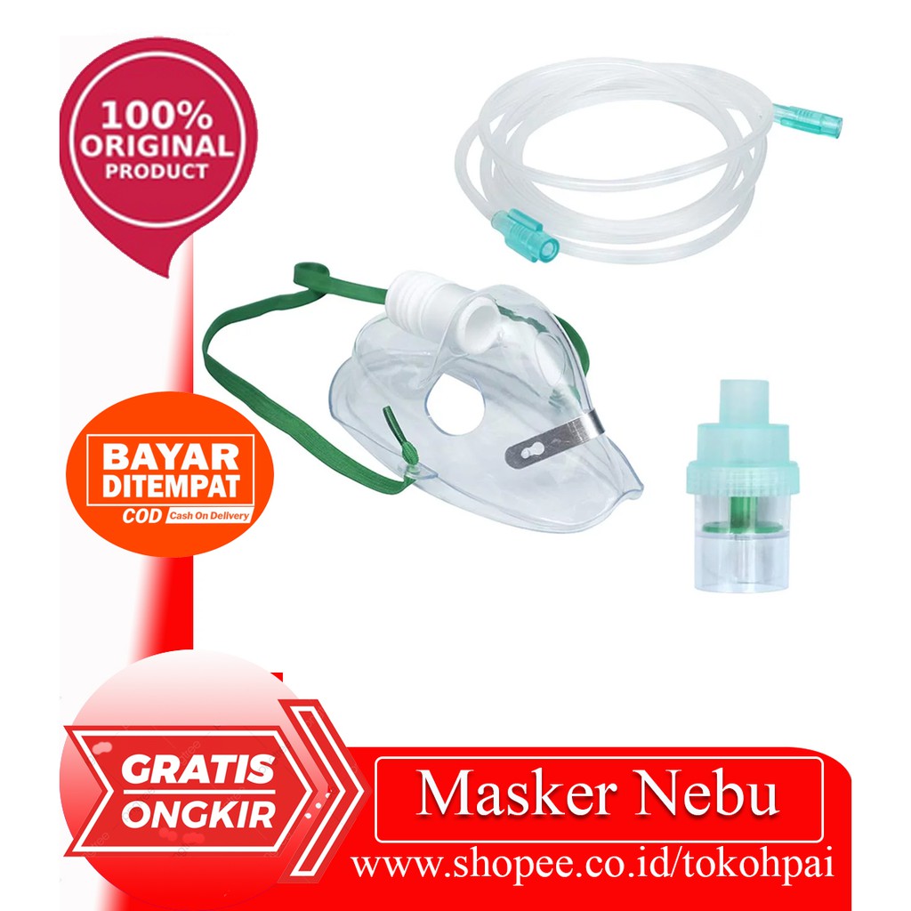 Jual Masker Nebu Dewasa | Masker Nebulizer Masker uap | Masker ...