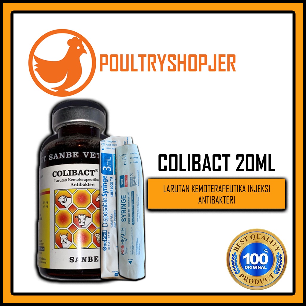 Jual COLIBACT Inj 20ml LARUTAN KEMOTERAPEUTIKA INJEKSI ANTIBAKTERI ... Jual COLIBACT Inj 20ml LARUTAN KEMOTERAPEUTIKA INJEKSI ANTIBAKTERI ...