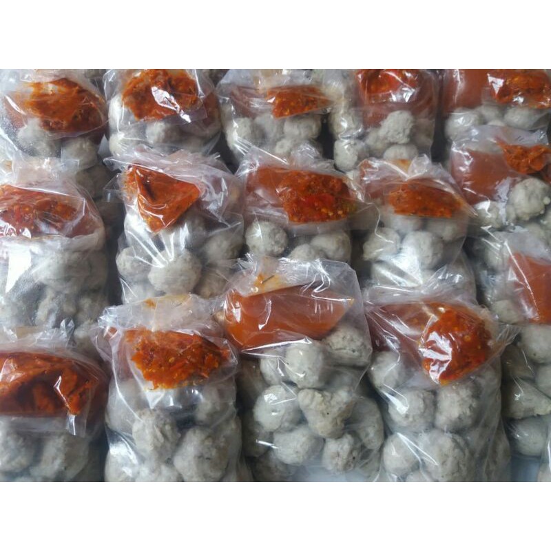 Jual Baso/bakso ikan/pempek kuah cuka merah khas serang Indonesia ...