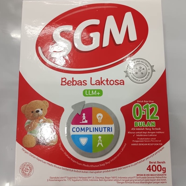 Jual SGM LLM bebas laktosa 400 gram | Shopee Indonesia
