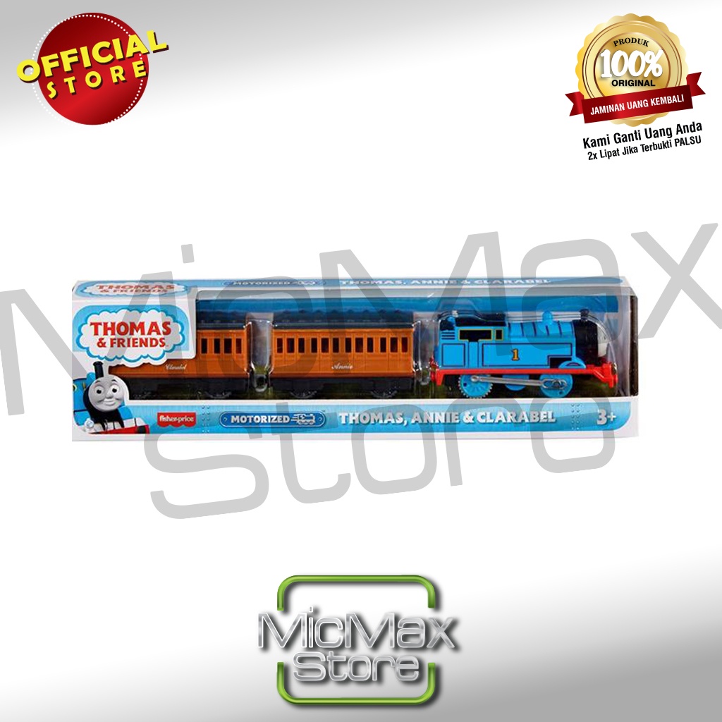 Jual Thomas & Friends Fisher Price Thomas Annie & Clarabel Motorized Engine FTF31 | Shopee Indonesia