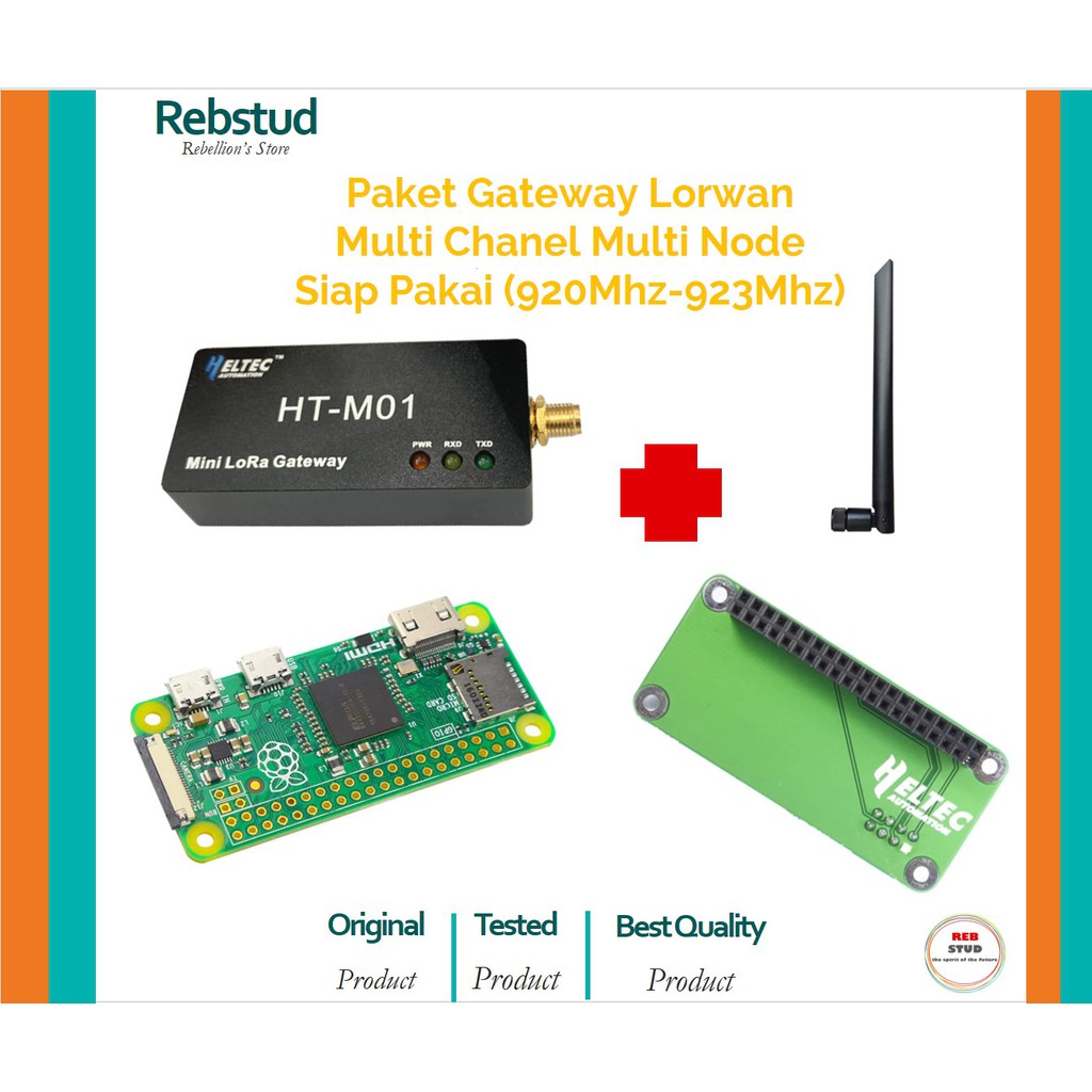 Jual Lora Gateway Multi Chanel Multi Node (920Mhz-923Mhz) Paket Siap ...