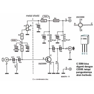Jual Transistor TR NPN 2SC3358 C3358 Broadband Low Noise RF Indonesia ...