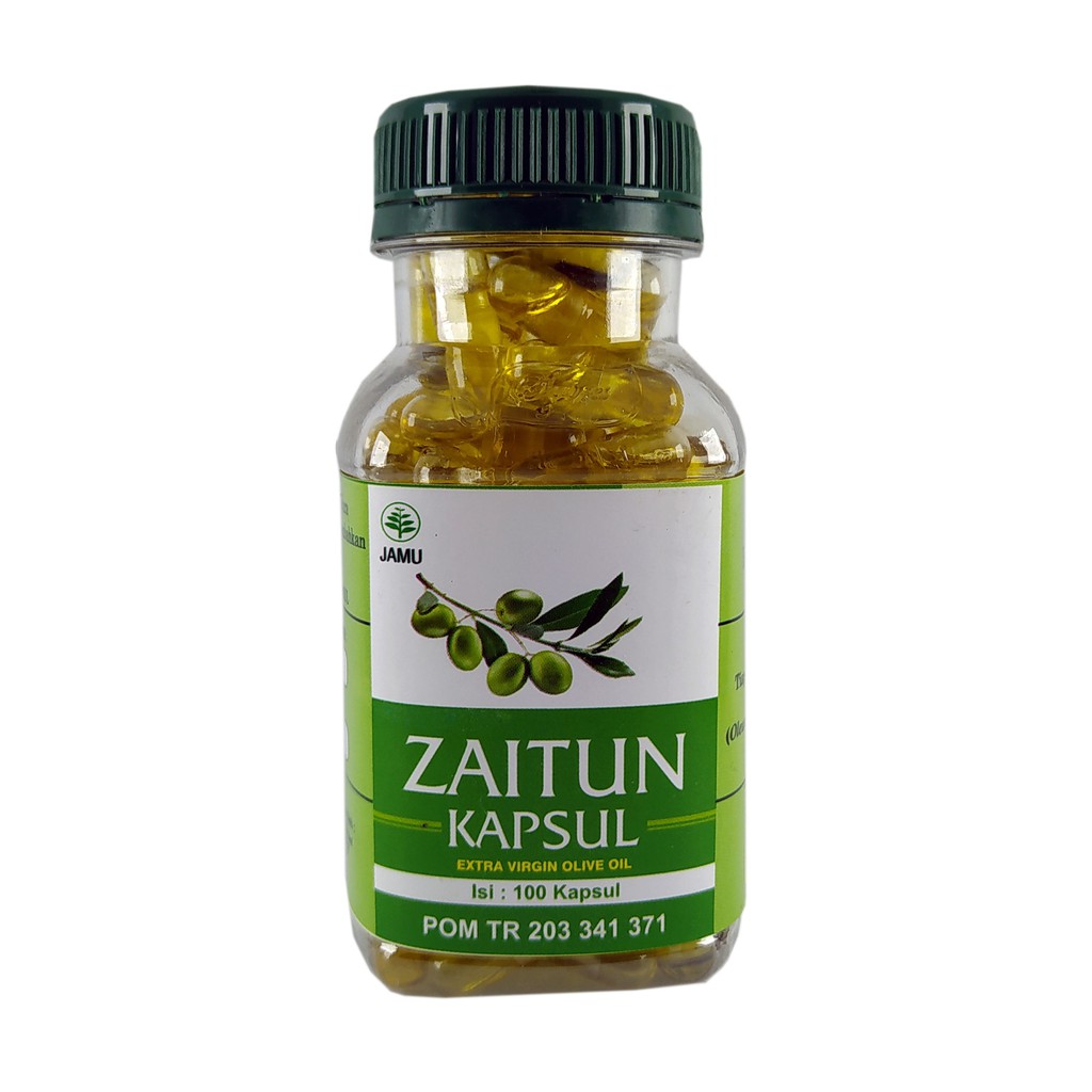 Jual Kapsul Zaitun minyak zaitun extra virgin olive oil 100 capsul ...
