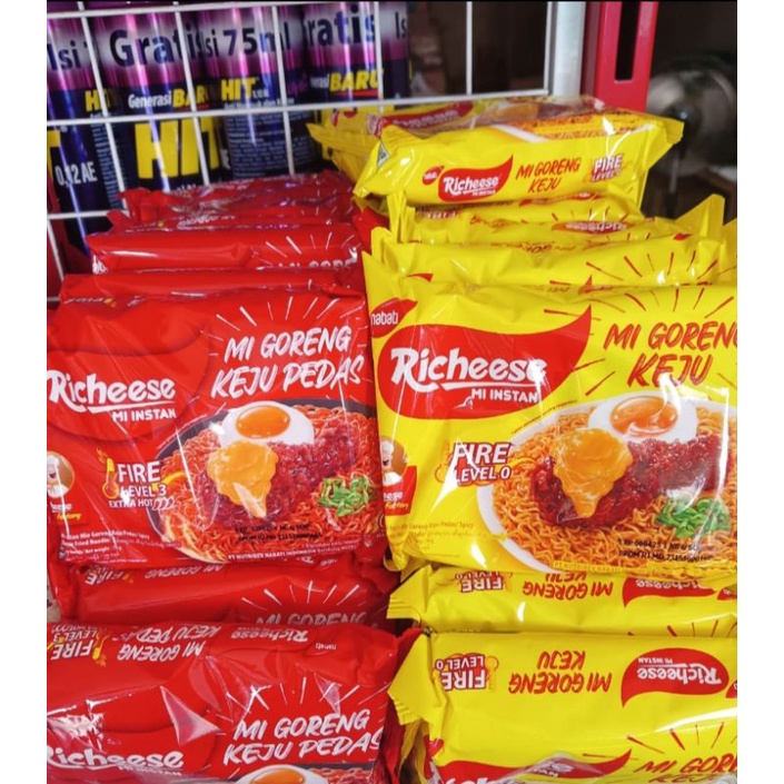Jual mie richeese pedes level 3 (1pcs) | Shopee Indonesia