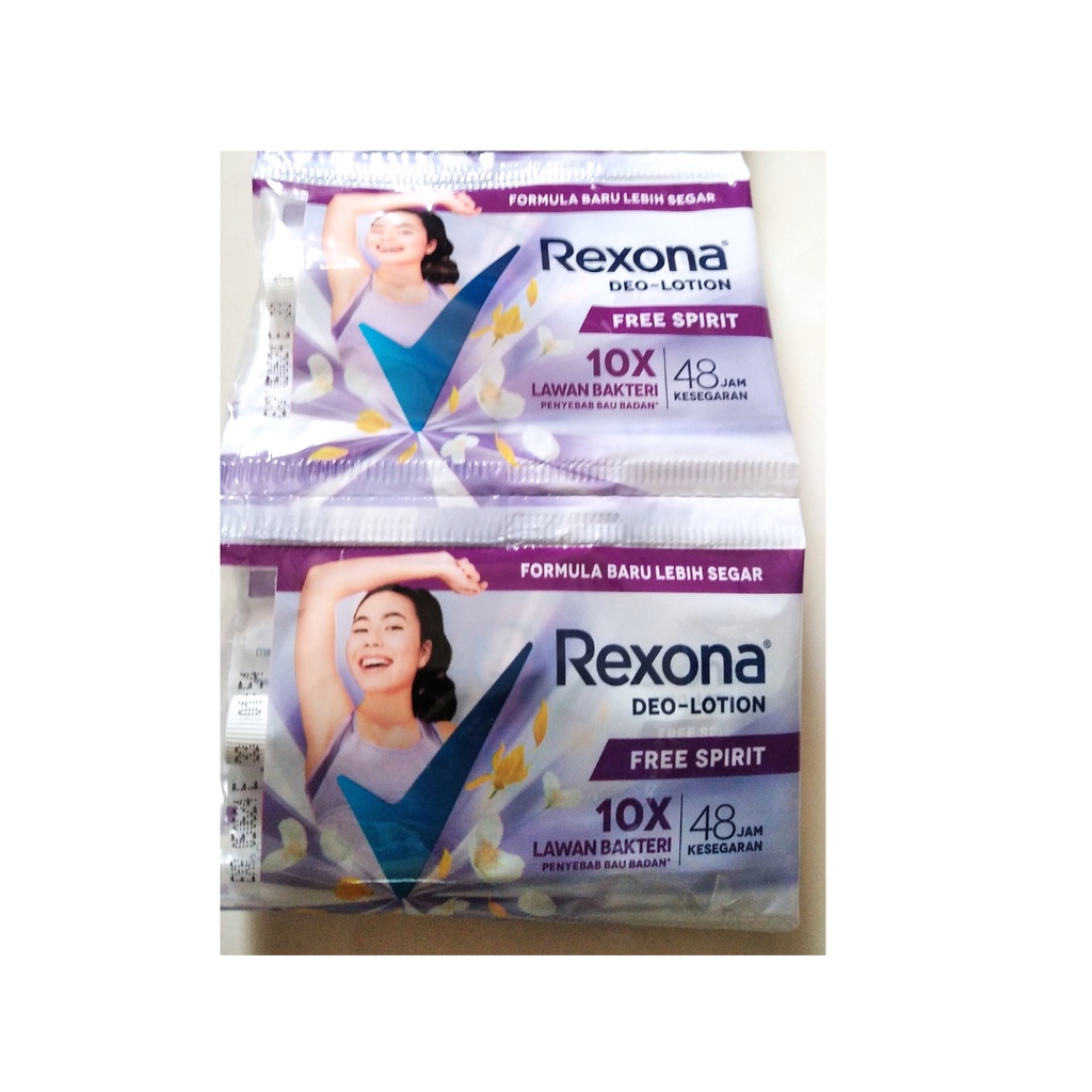 Jual REXINA DEO LOTION (SACHET) 9GR FREE SPIRIT & CERAH SEGAR | Shopee ...