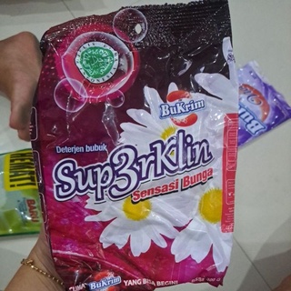 Jual Bukrim Superklin Detergent bubuk sensasi bunganya 300gram | Shopee ...