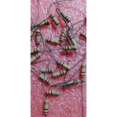 Jual 10pcs Resistor 270K 1/2W 270K ohm 1/2W : merah, ungu, kuning, emas ...