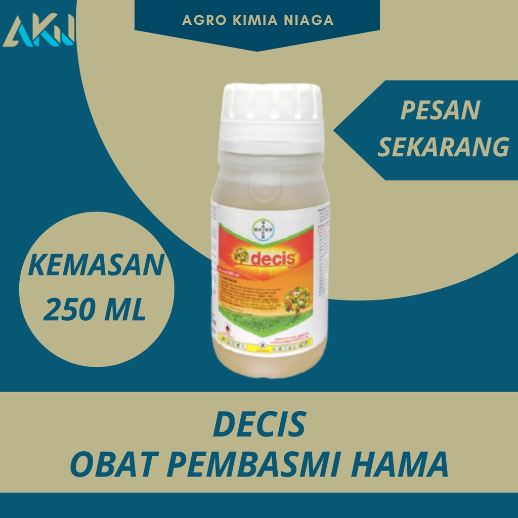 Jual Decis 25 EC - Insektisida - Obat Pembasmi Hama Tanaman -Bayer ...