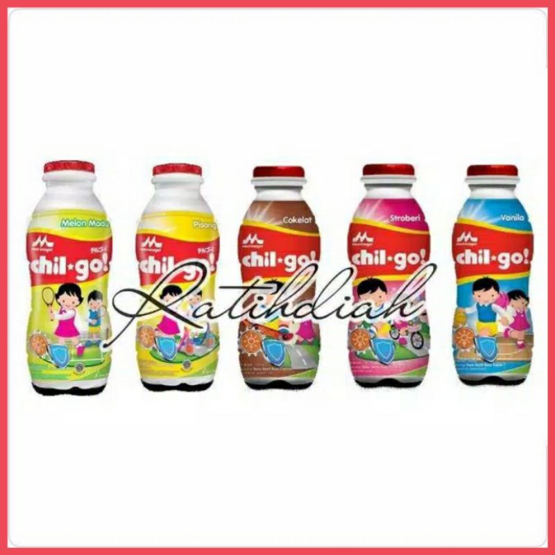 Jual CHIL GO / CHILGO BOTOL COKLAT VANILA STROBERI 130 ml | Shopee ...