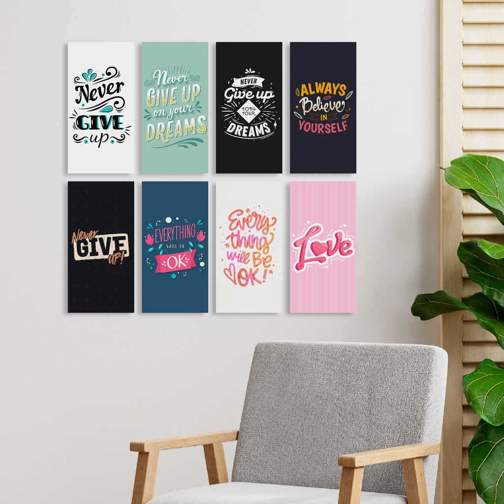 Jual Hiasan dinding wall decor ruangan dekorasi quotes kata kata ...