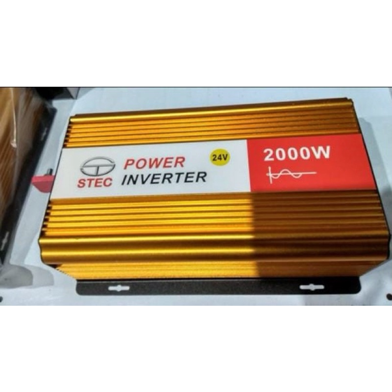 Jual Power Inverter 2000Watt PSW STEC Inverter 2000W Pure Sine Wave 2Kw 24V | Shopee Indonesia