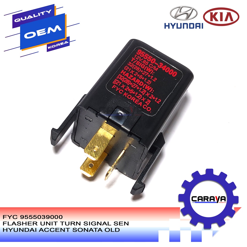 Jual FLASHER UNIT TURN SIGNAL SEN SIGN HYUNDAI ACCENT SONATA OLD OEM ...