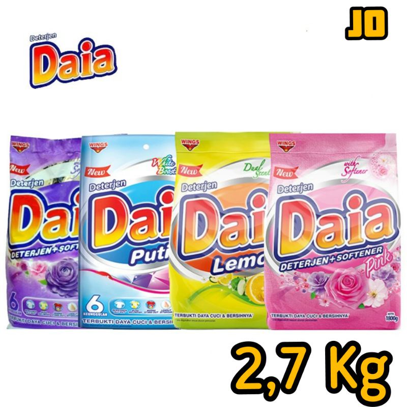 Jual DAIA 2,7kg Deterjen Bubuk | Shopee Indonesia