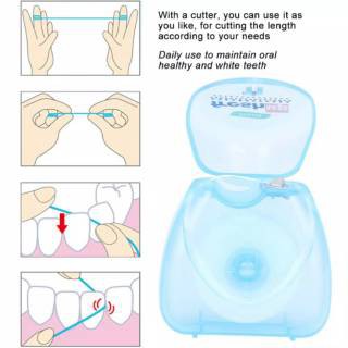 Jual DENTAL FLOSS ROLL FRESH UP 50CM | Shopee Indonesia