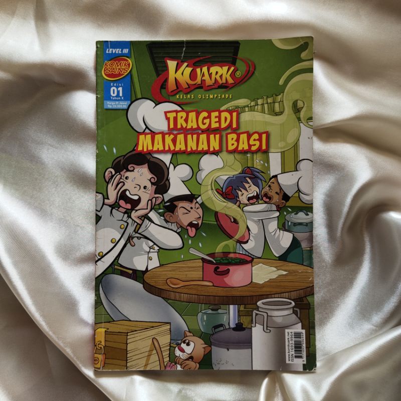 Jual Buku Komik Sains Kuark Edisi 01 Level 3 tahun 10 untuk SD ...