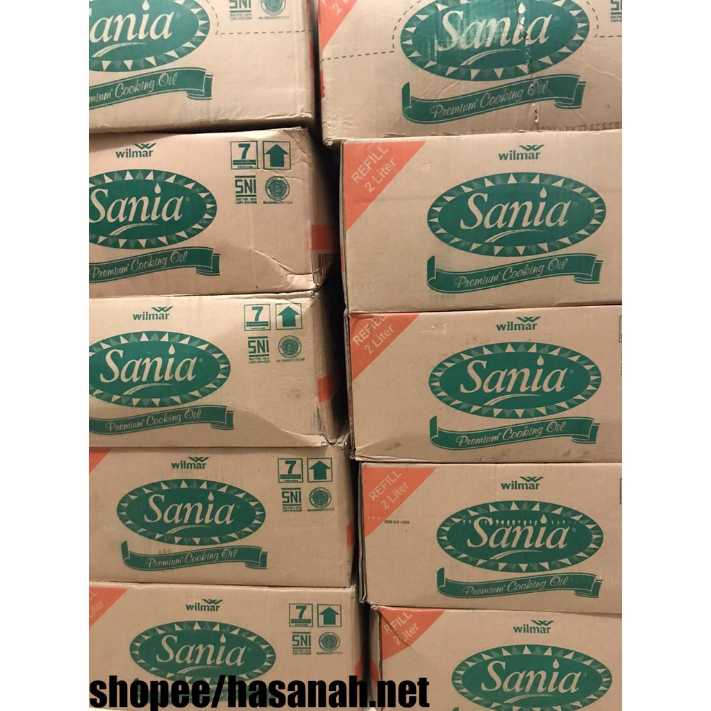Jual MINYAK GORENG SANIA PREMIUM COOKING OIL (2 LITER ED 2022 ...