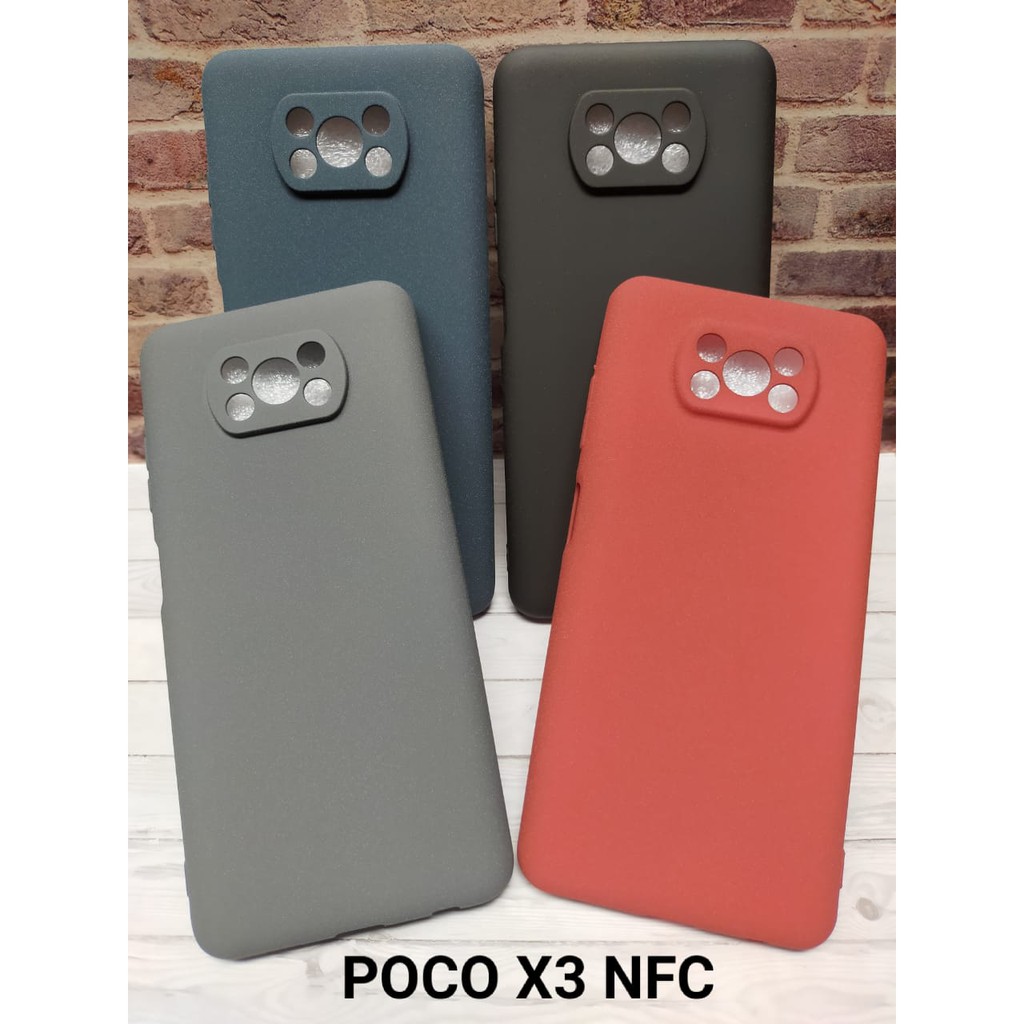 Case Xiaomi Poco X3 NFC / Poco M3 / Poco X3 Pro Soft TPU Sandstone ...