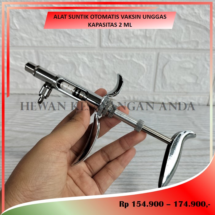Jual Alat Suntik Otomatis Vaksin Unggas Ayam Broiler Bebek Puyuh ...
