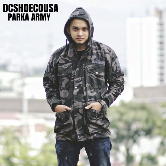 Jual Jaket Parka Army/Jaket Army/Jaket Pria/Jaket Jumbo/Jaket Bomber ...