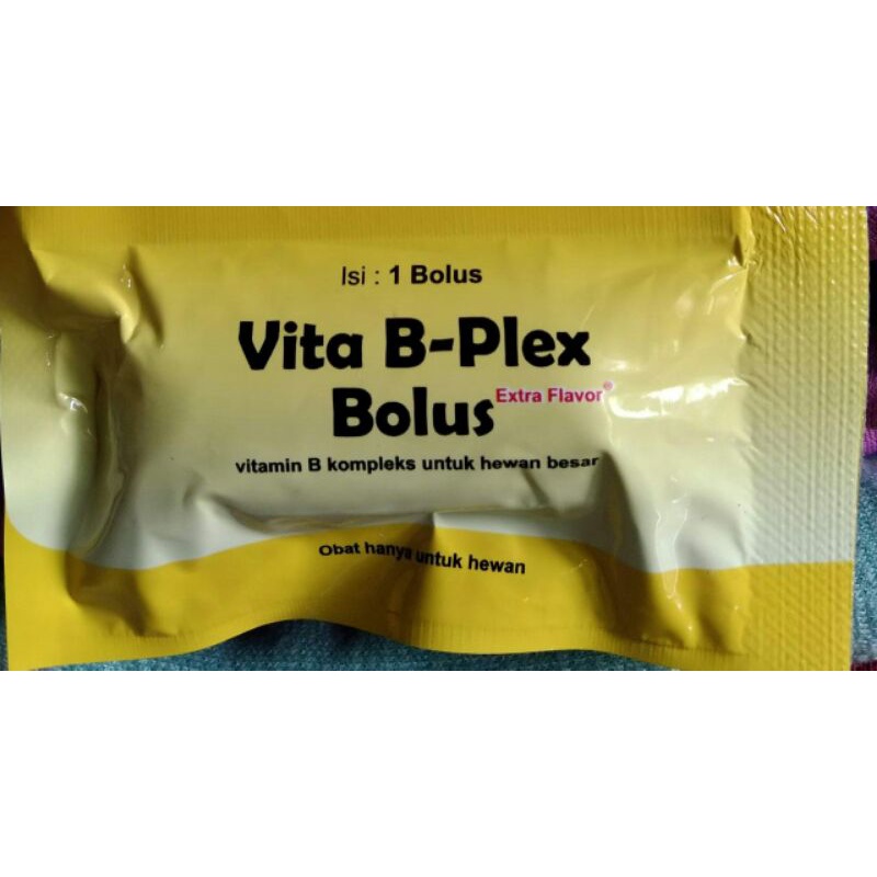 Jual Vita B-Plex Bolus Extra Flavor | Shopee Indonesia