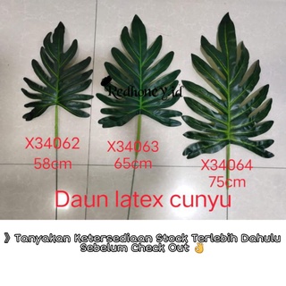 Jual Daun Pillow Dendron Artificial atau Daun Jari Palsu 1 lusin ...