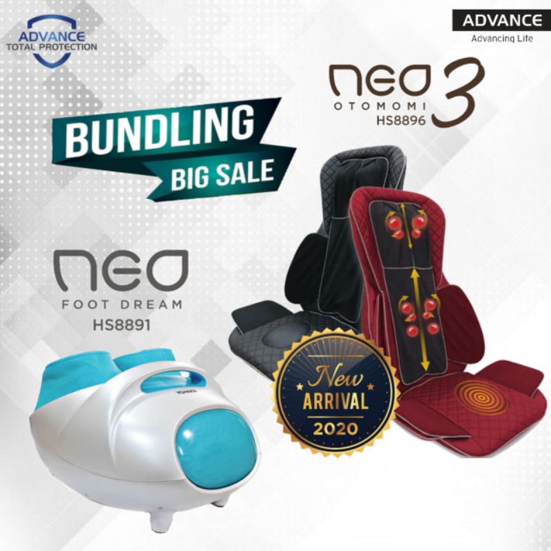 Jual ALAT PIJAT PUNGGUNG ADVANCE NEO OTOMOMI 3 DAN NEO FOOT DREAM ...