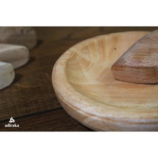 Jual Cobek Coet Plus Ulekan Satu Set 14 cm - 22 cm/ Mutu Muntu ...