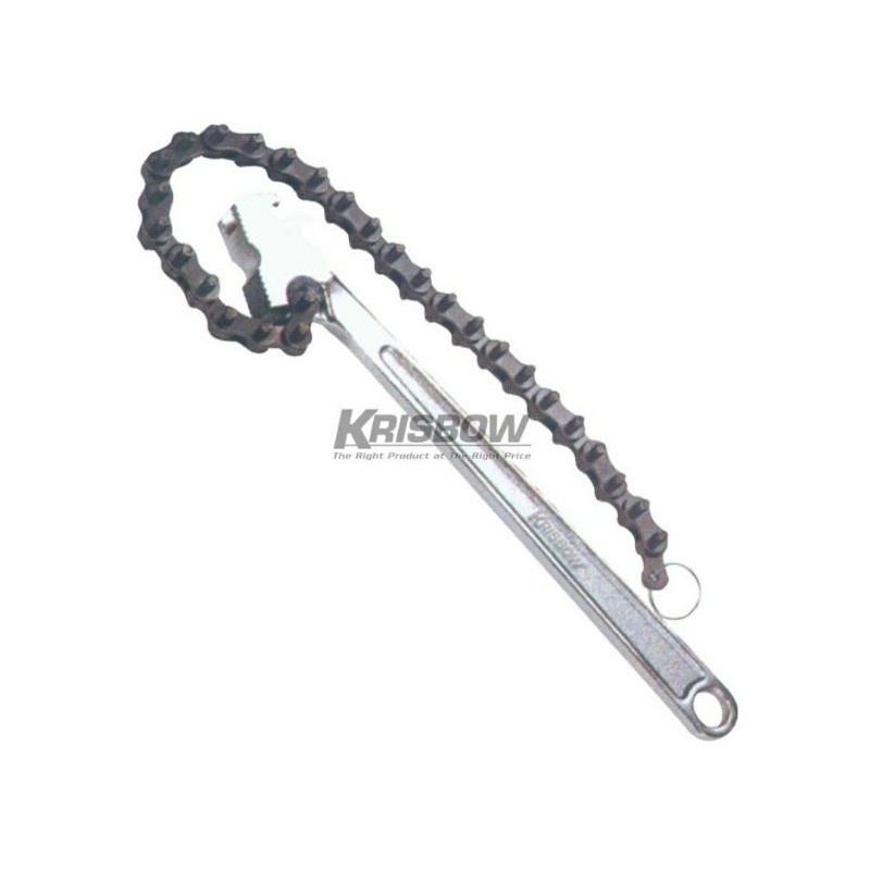 Jual KRISBOW Kunci Pipa Rantai 12 inc / CHAIN PIPE WRENCH 12INC CHROME ...