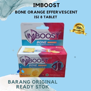 Jual Imboost Bone Orange Effervescent 1 Box @1 Tube x 8 Tab | Shopee ...