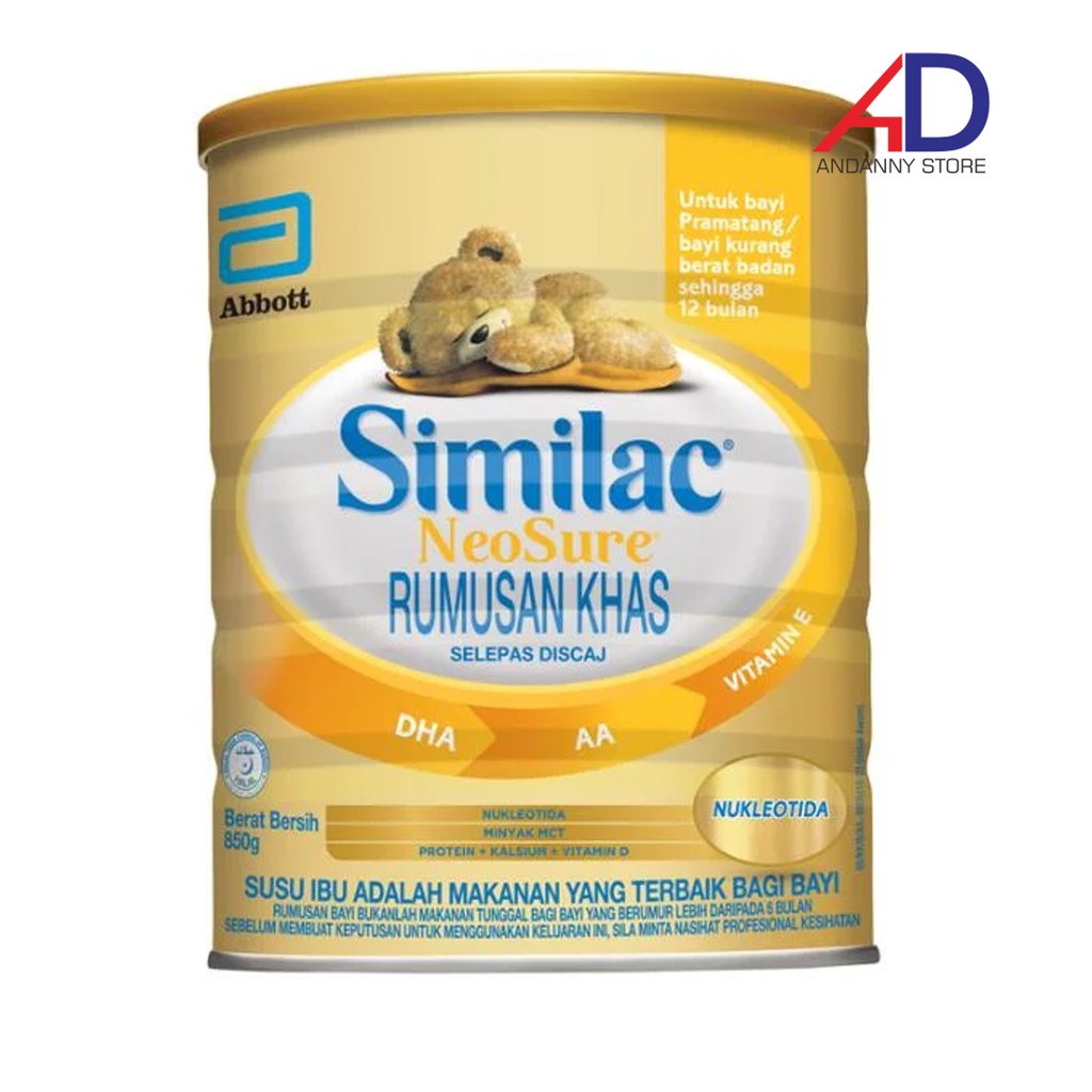 Jual SIMILAC NEOSURE 850GR (0-12 BULAN) / SIMILAC NEO SURE / SUSU BAYI ...