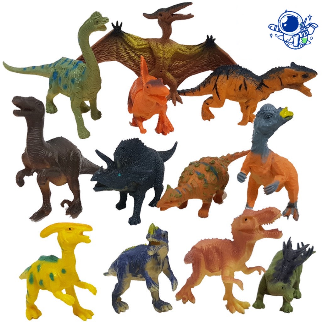 Jual Karet Padat Model Mainan Hewan Dinosaurus Karet Mainan Dinosaurus ...