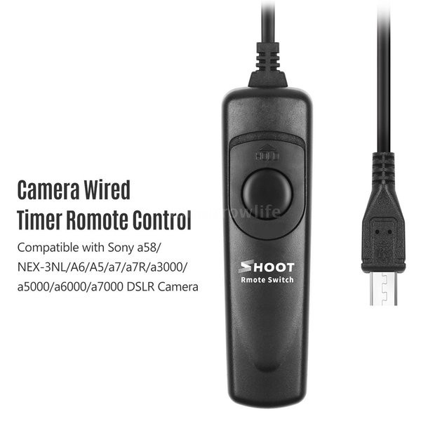 Jual Remote Shutter Release Cable RM VPR1 Wired Timer Tombol Rana Kabel | Shopee Indonesia