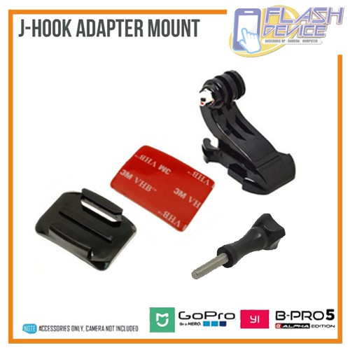 Jual J-Hook Adaptor Mount with Thumb Knop dan100 Tape Curve Mount ...