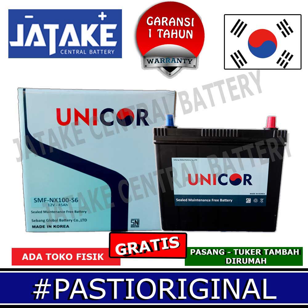 Jual Aki kering Ns60 Unicor Battery Mobil Daihatsu Terios Xenia Espass Feroza Taruna Toyota ...