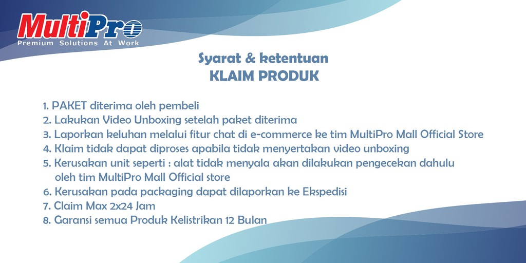 Toko Online Multipro Official Shop | Shopee Indonesia