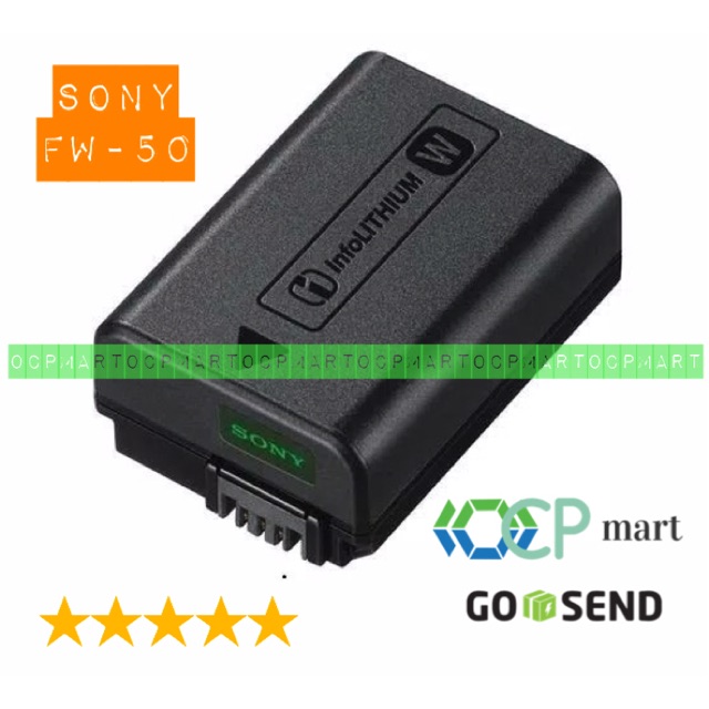 Jual Baterai NP-FW50 Battery for Sony A5000 A5100 A6000 A6300 A6500 A7s A7 A7r NEX RX10 | Shopee ...