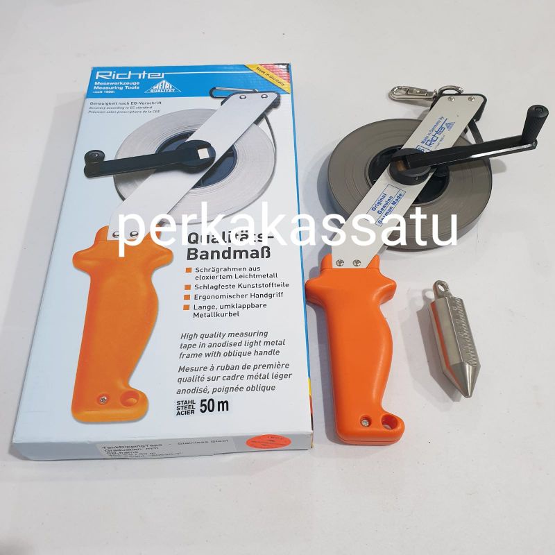 Jual METERAN SOUNDING 50M RICHTER SOUNDING TAPE 50 M METER METERAN ...