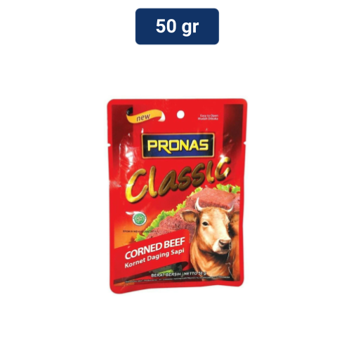 Pronas Corned Beef Sachet 50 Gr | Shopee Indonesia