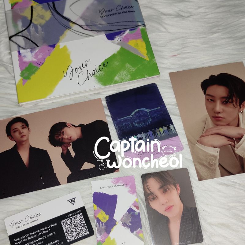 Jual SEVENTEEN YOUR CHOICE ALBUM ONLY OTHER SIDE VER / THE8 POSTCARD ...