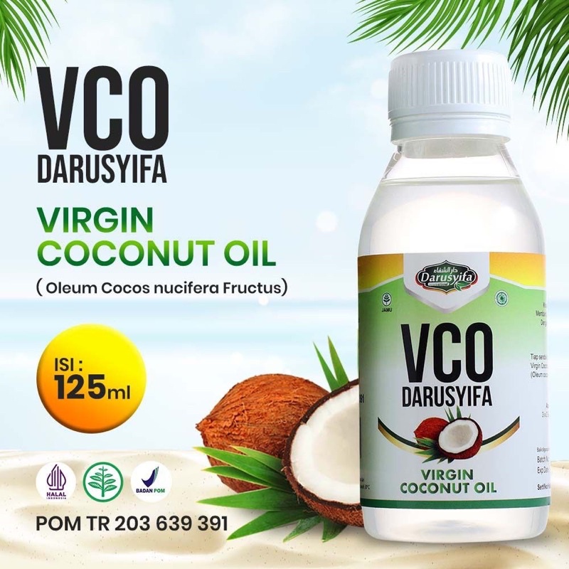 Jual VCO Darusyifa 125ml BPOM | Virgin Coconut Oil Premium Quality ...