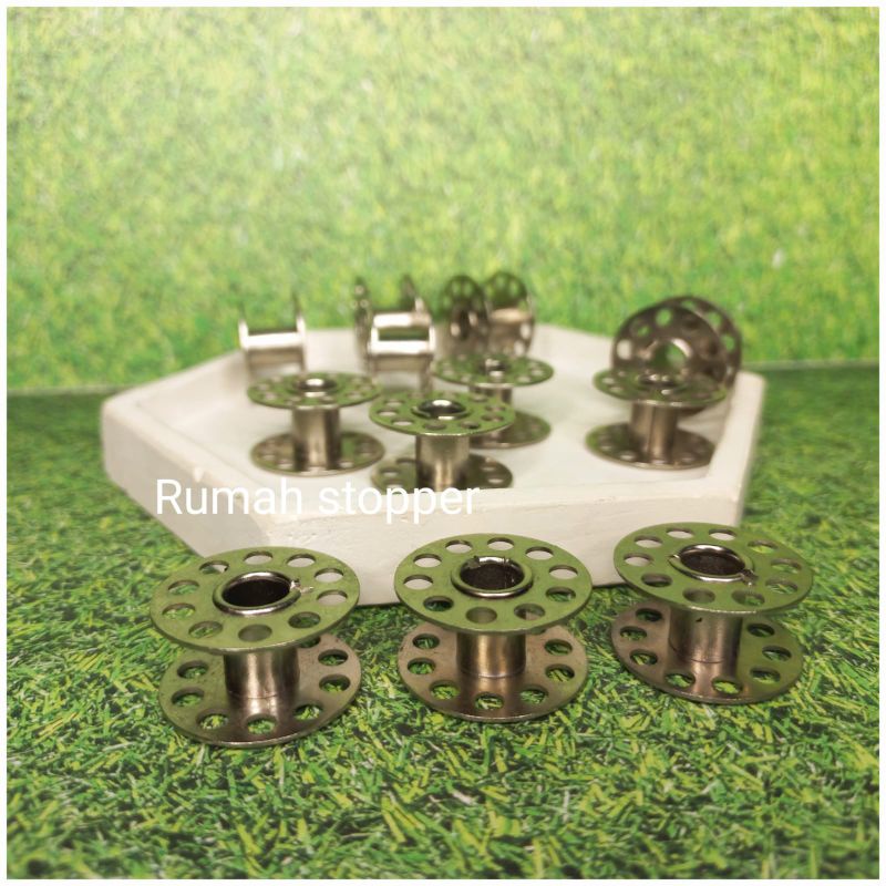 Jual Bobbins/ Spool/ Spul besi mesin jahit tradisional | Shopee Indonesia